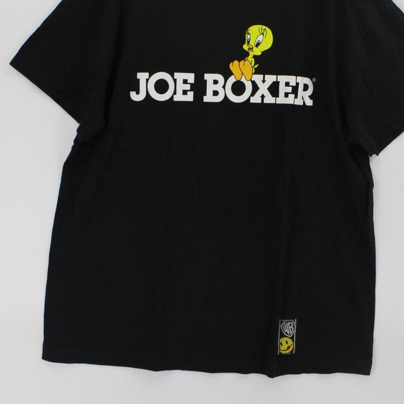 Joe Boxer | Shirts | Vintage Joe Boxer Ft Warner Bros Mens Black Tweety ...